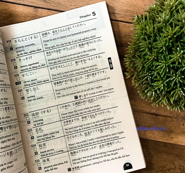 N3 Hajimete No Nihongo Tango 2000 bản Tiếng Việt [PDF] - Ngoại Ngữ Atlan